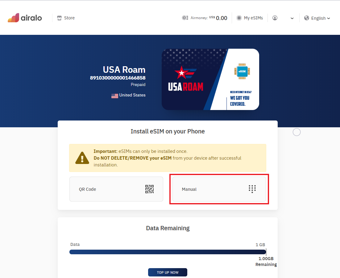 How Can I Install My ESIM Manually Airalo Help Center How Can I Install My ESIM Manually Airalo Help Center